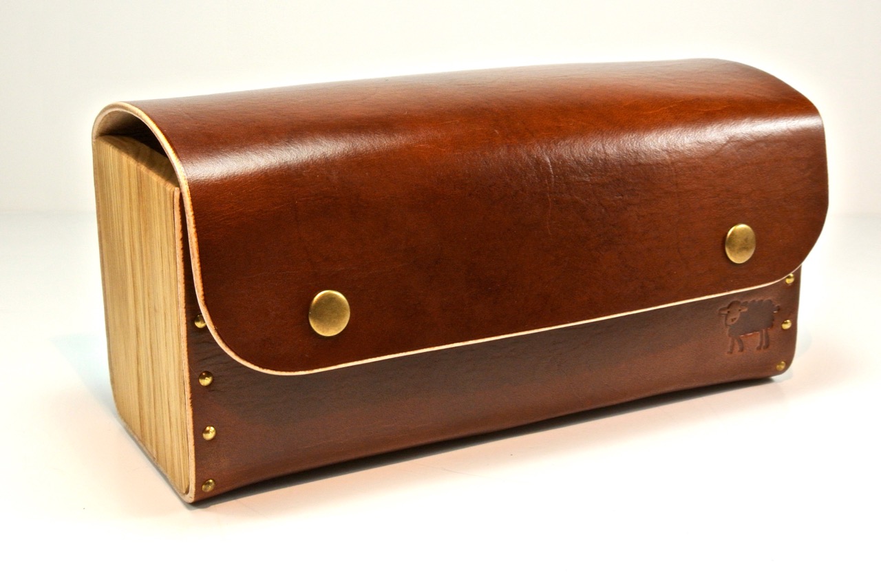 Black Sheep All Purpose Leather and Wood Box - Black Sheep Leather