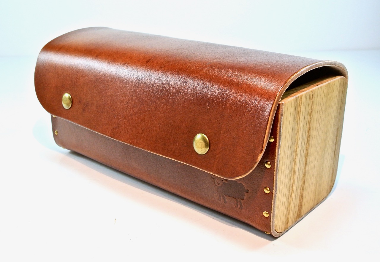 Black Sheep All Purpose Leather and Wood Box - Black Sheep Leather