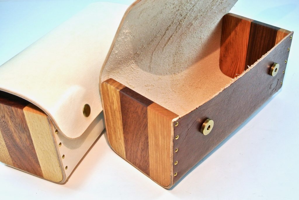 Black Sheep All Purpose Leather and Wood Box - Black Sheep Leather