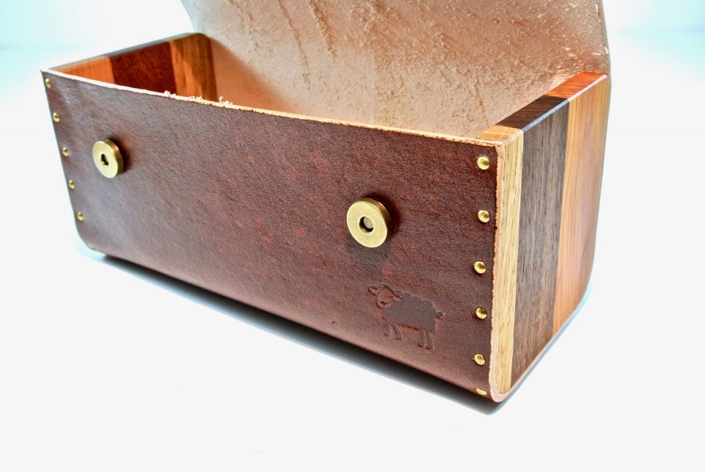 Black Sheep All Purpose Leather and Wood Box - Black Sheep Leather